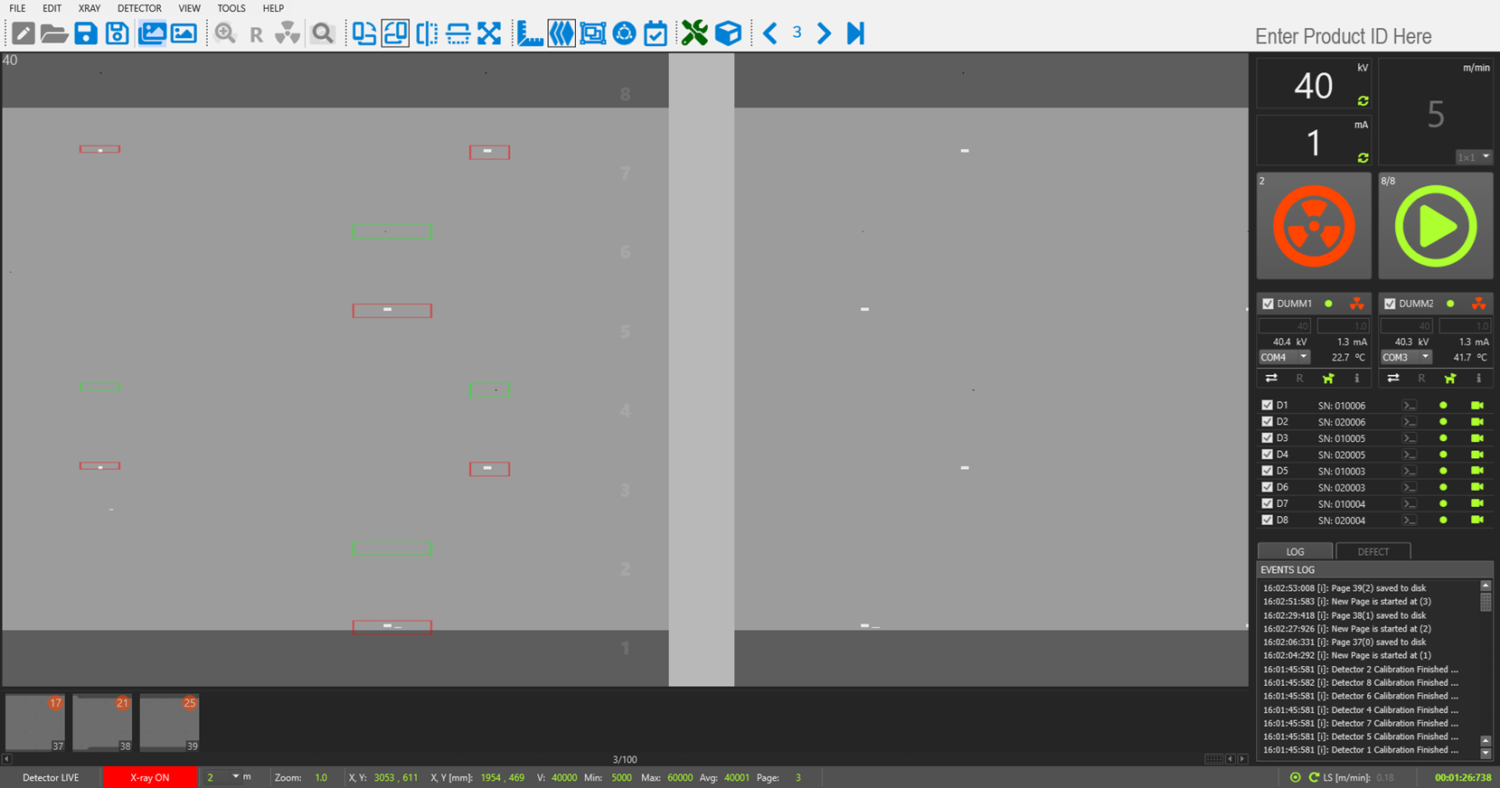 Xray-INLINE™ - Flow Capture®